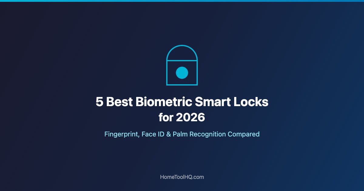 5 Best Biometric Smart Locks for 2026 Compared